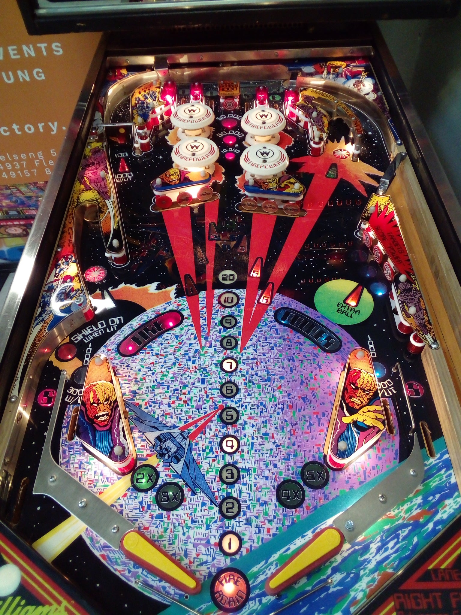 Firepower - Pinball Factory