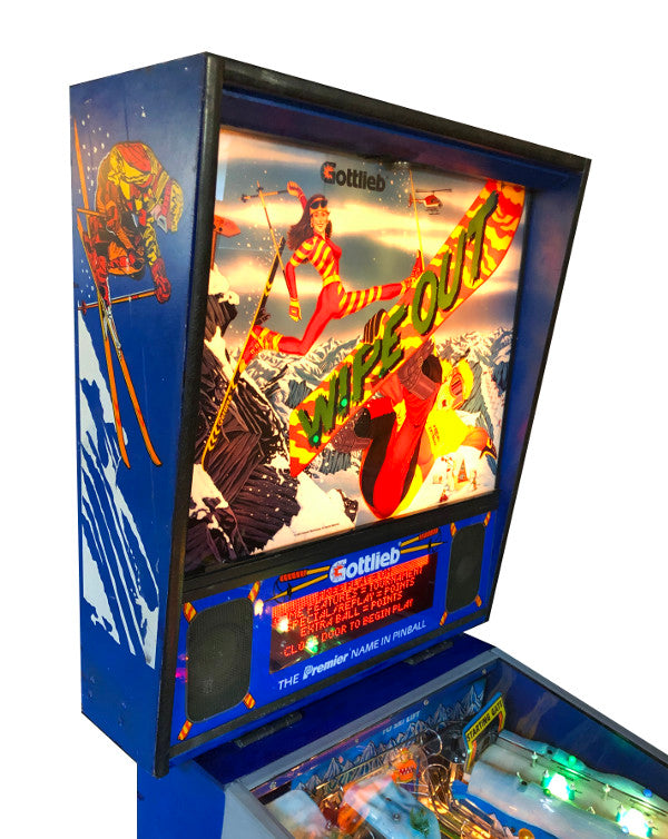 Wipe Out Flipper buy and rent | Top Condition | Pinball Factory ...