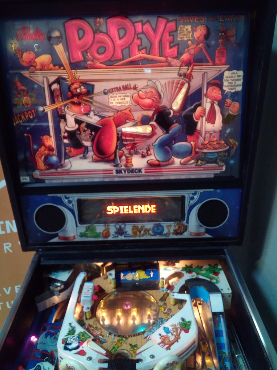 Popeye saves the earth – Pinball-Factory