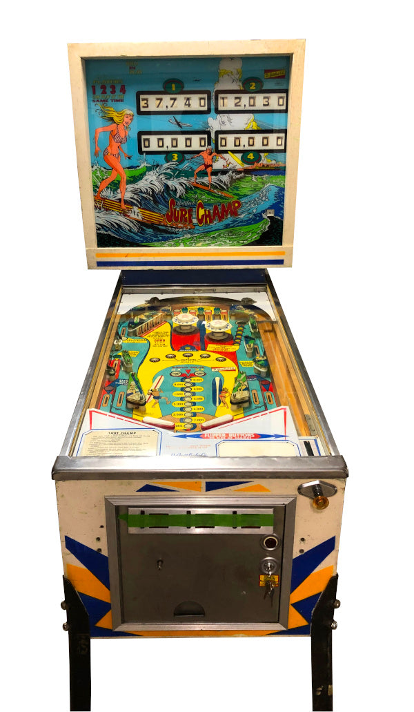 Surf Champ Flipper kaufen und mieten | Top Zustand | Pinball Factory ...